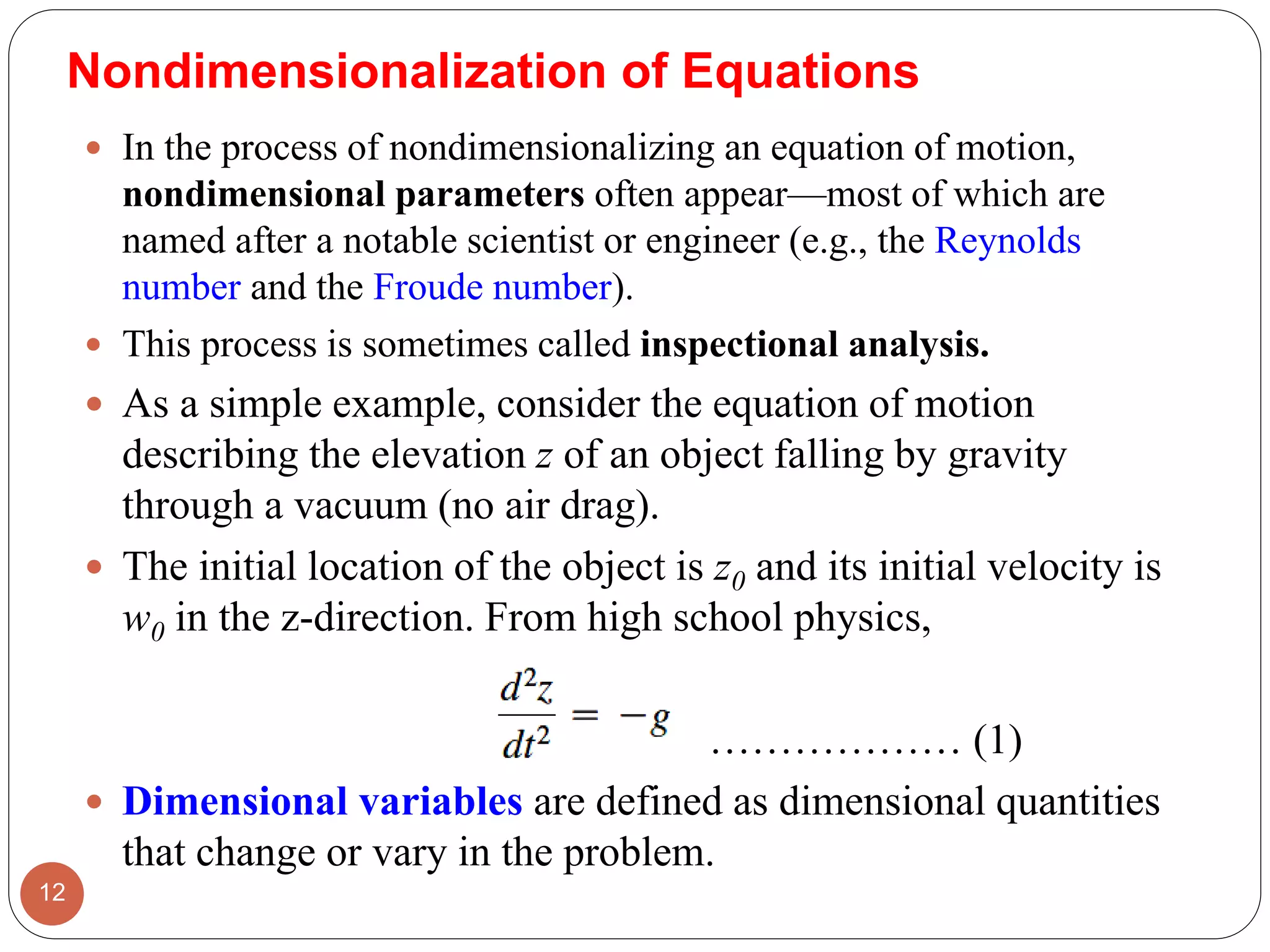 Fluid Mechanics Chapter 5. Dimensional Analysis and Similitude | PDF