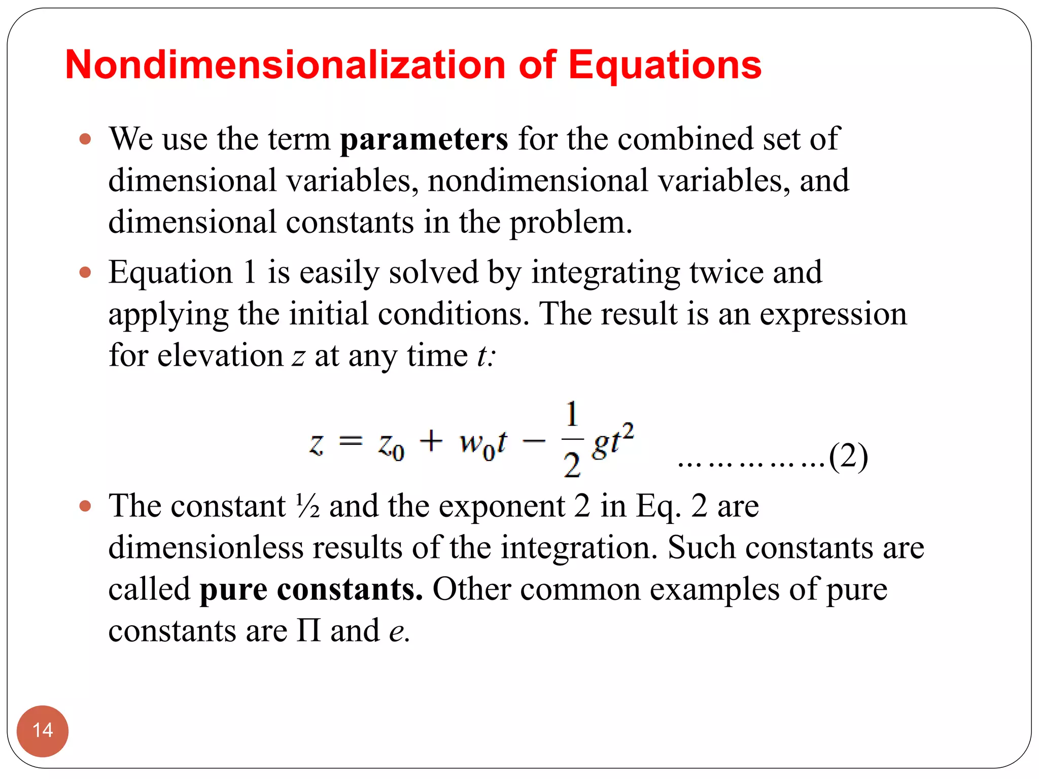 Fluid Mechanics Chapter 5. Dimensional Analysis and Similitude | PDF