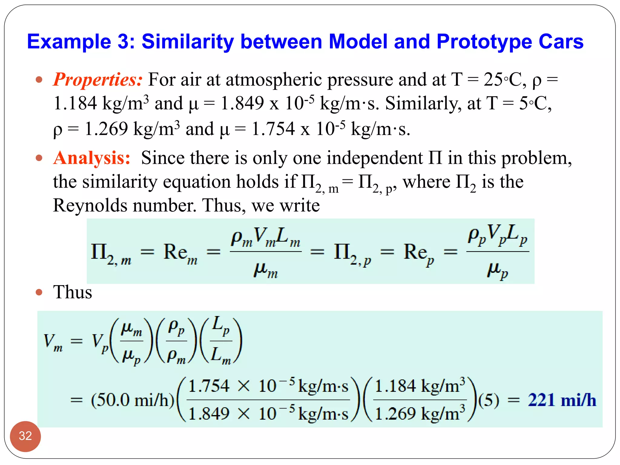 Fluid Mechanics Chapter 5. Dimensional Analysis and Similitude | PDF | Physics | Science