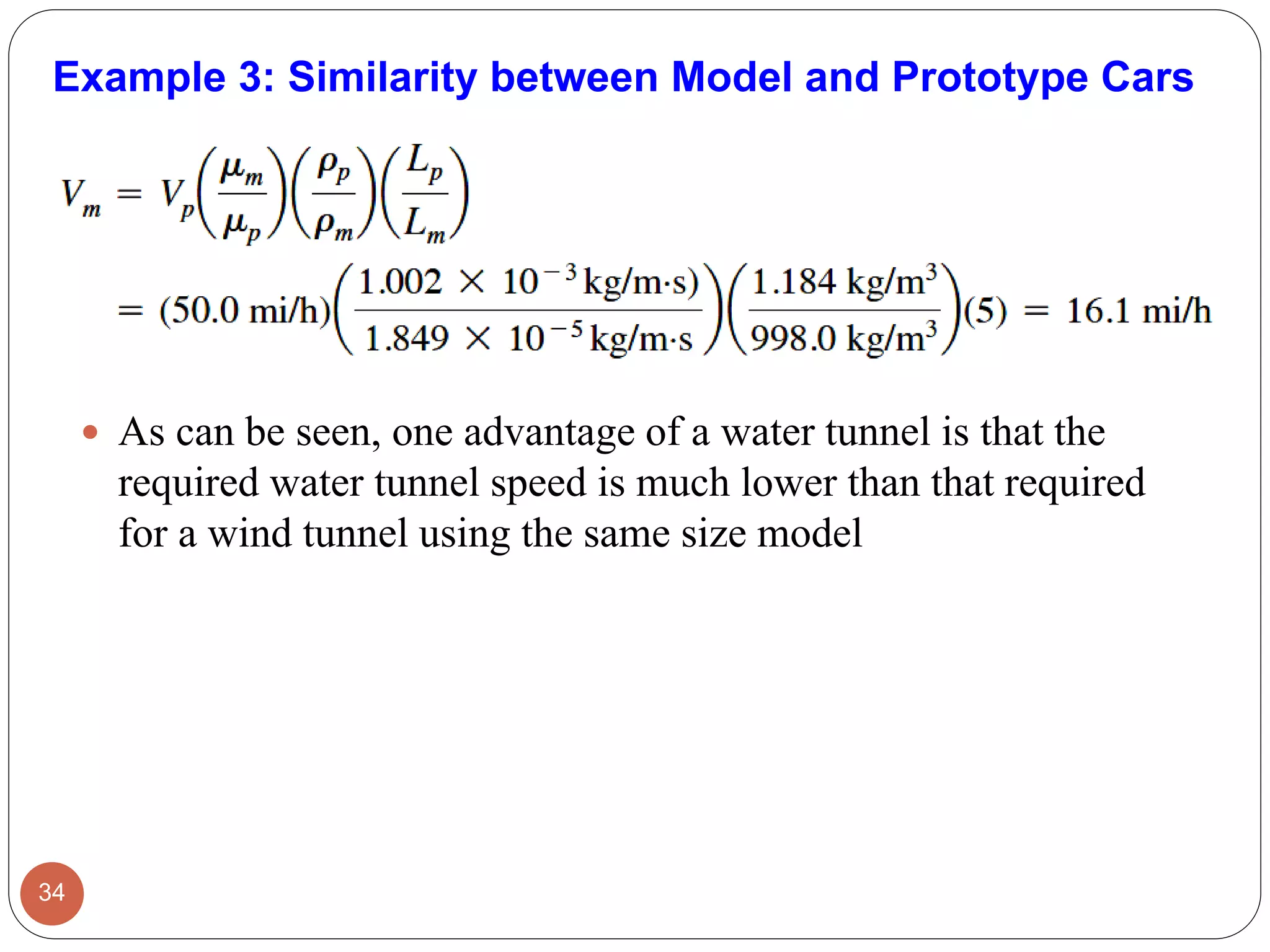 Fluid Mechanics Chapter 5. Dimensional Analysis and Similitude | PDF