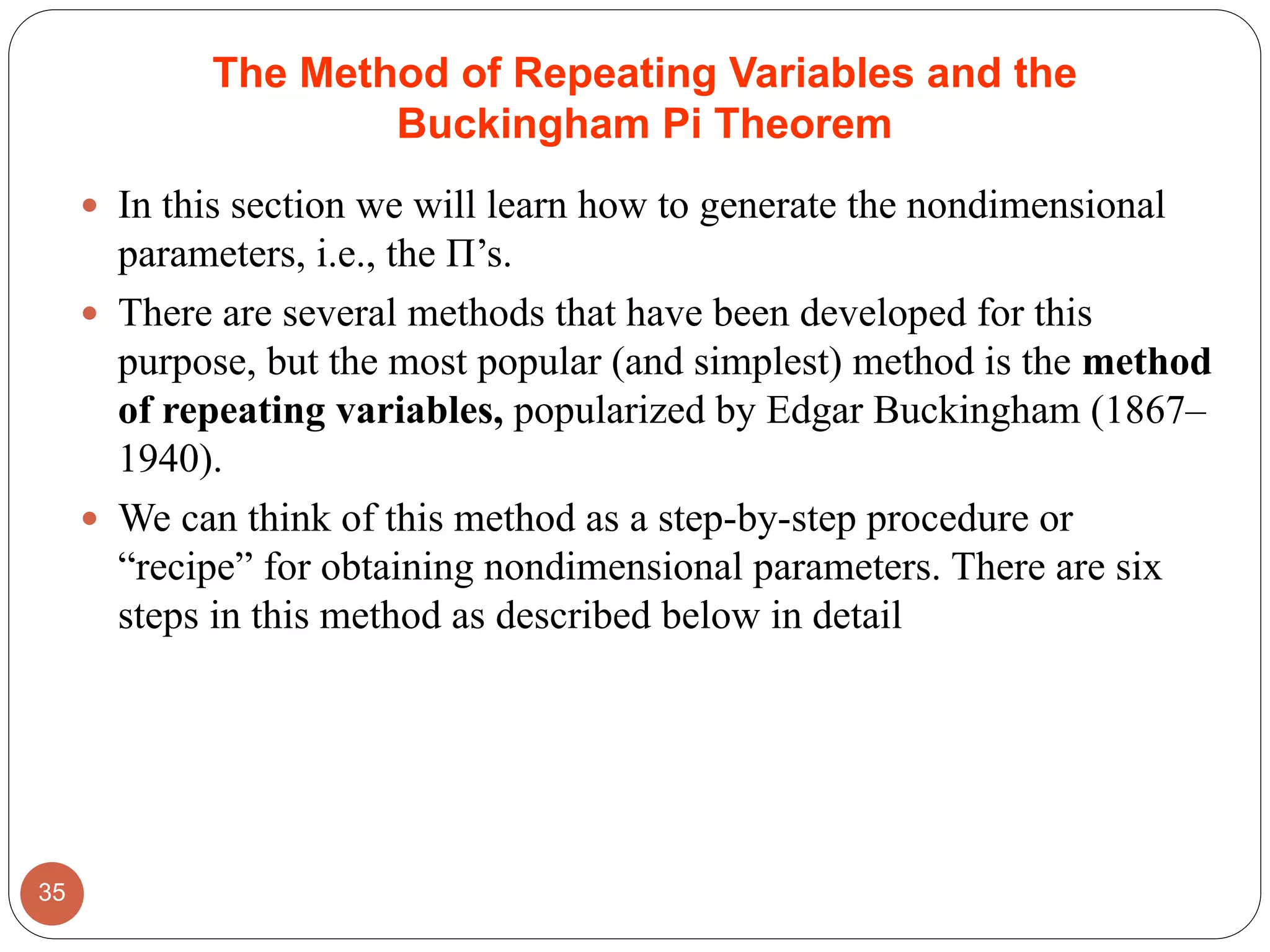 Fluid Mechanics Chapter 5. Dimensional Analysis and Similitude | PDF | Physics | Science