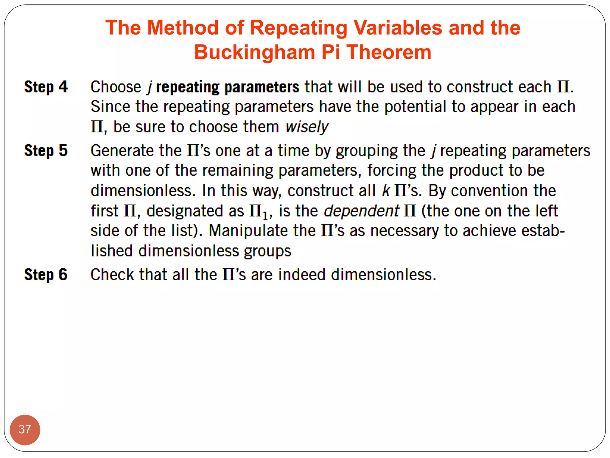 Fluid Mechanics Chapter 5. Dimensional Analysis and Similitude | PDF | Physics | Science