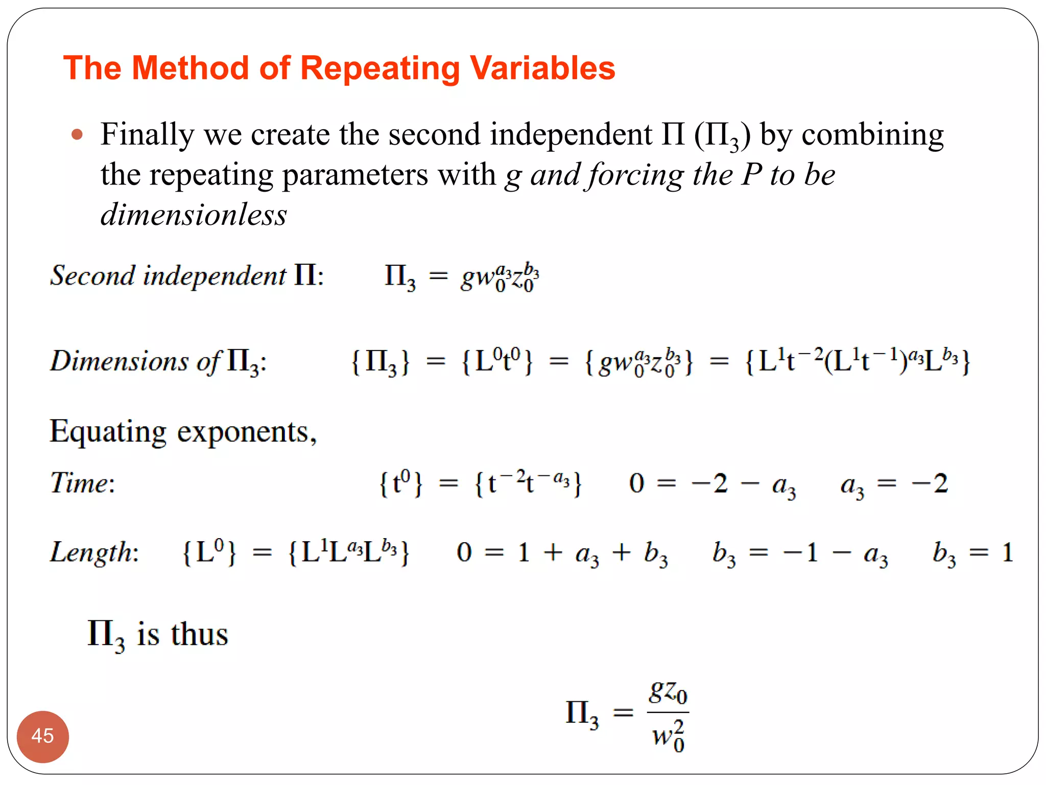 Fluid Mechanics Chapter 5. Dimensional Analysis and Similitude | PDF | Physics | Science