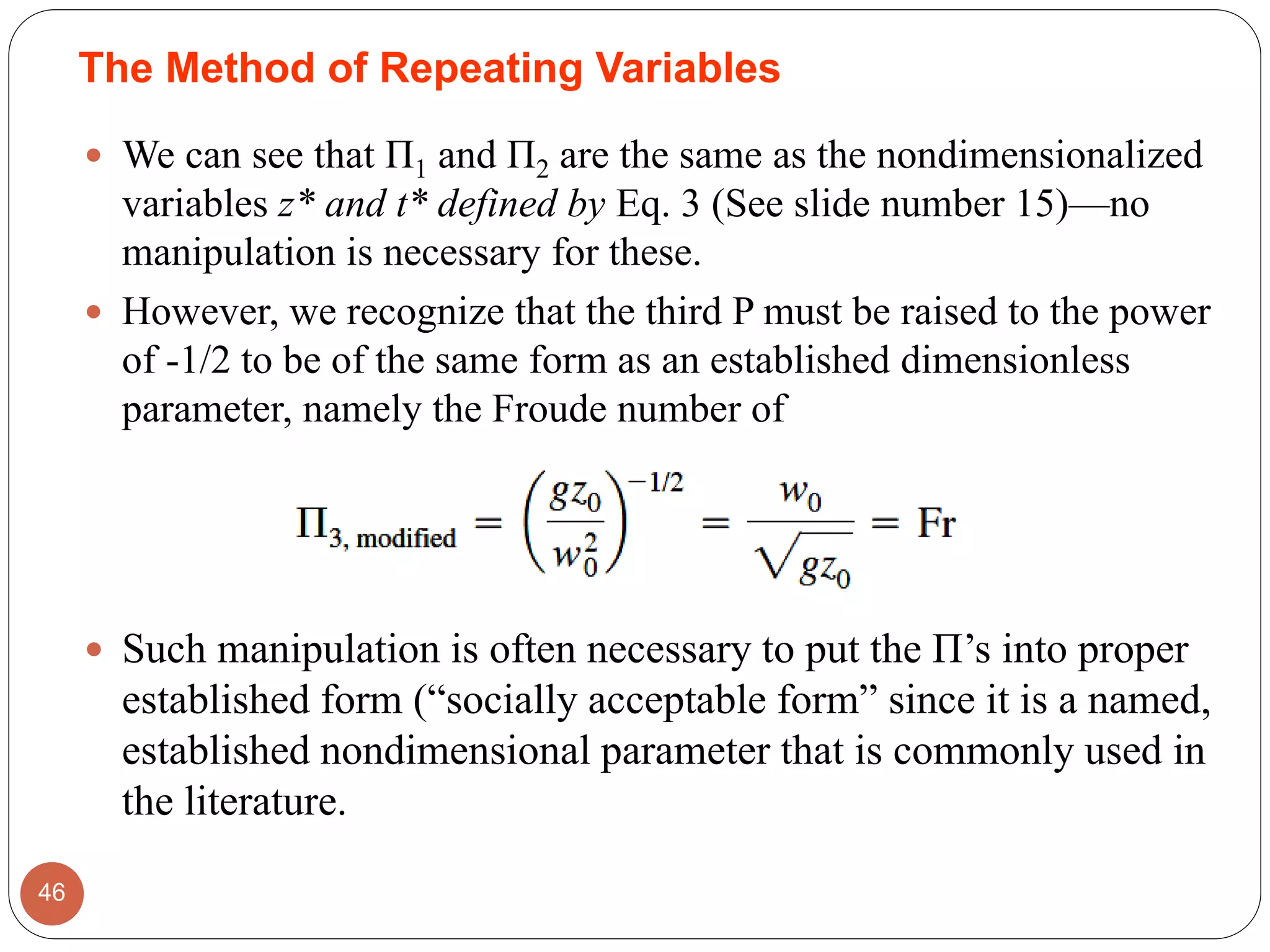 Fluid Mechanics Chapter 5. Dimensional Analysis and Similitude | PDF