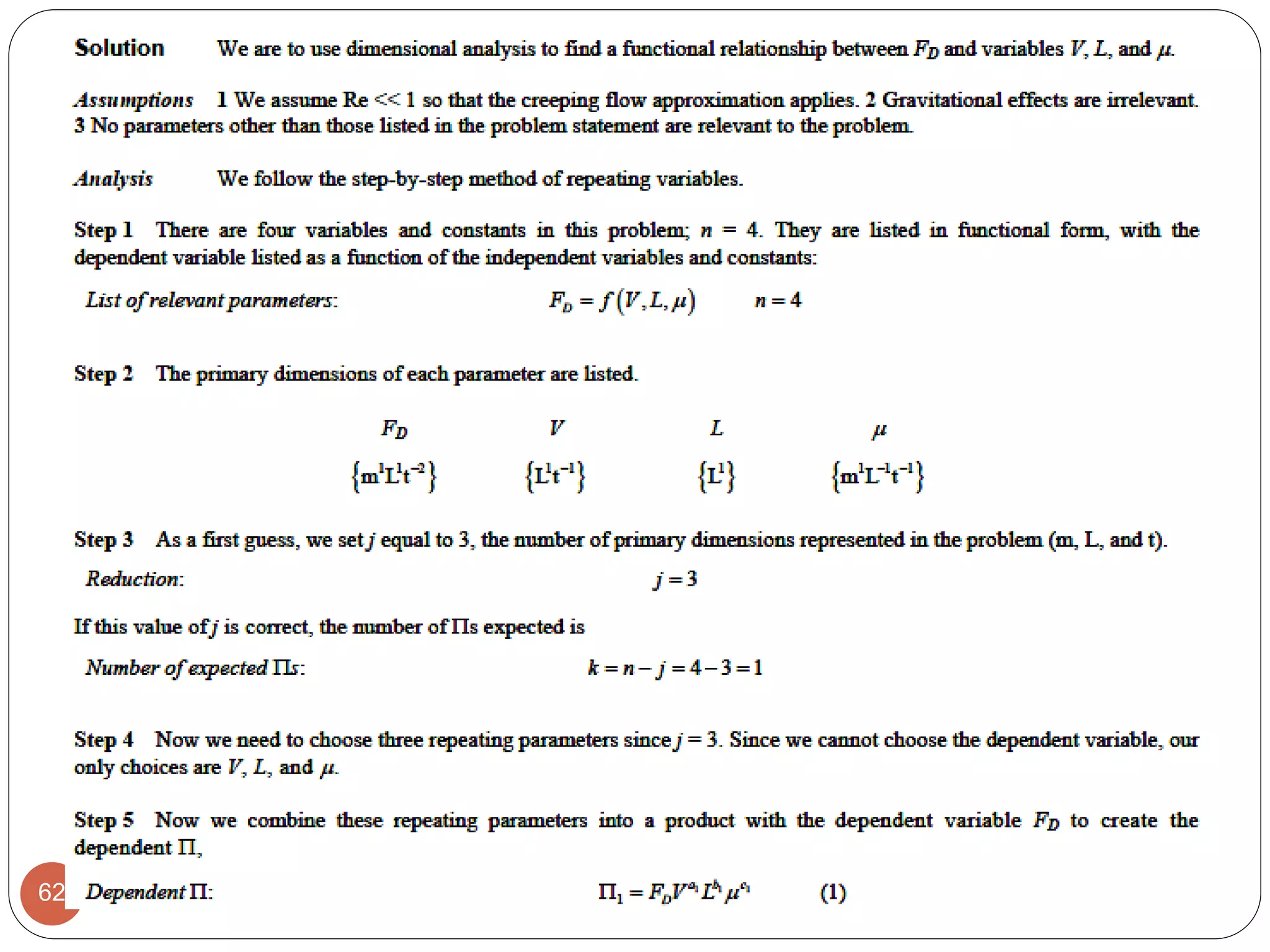 Fluid Mechanics Chapter 5. Dimensional Analysis and Similitude | PDF
