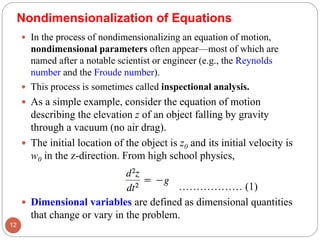 Fluid Mechanics Chapter 5. Dimensional Analysis and Similitude | PDF