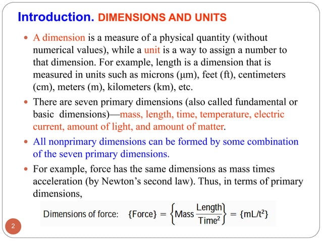 Fluid Mechanics Chapter 5. Dimensional Analysis and Similitude | PDF | Physics | Science