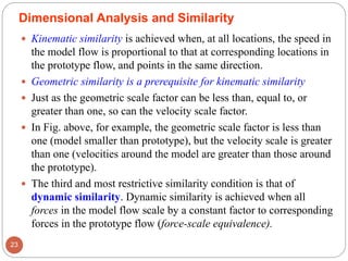 Fluid Mechanics Chapter 5. Dimensional Analysis and Similitude | PDF
