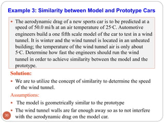 Fluid Mechanics Chapter 5. Dimensional Analysis and Similitude | PDF
