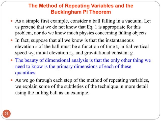 Fluid Mechanics Chapter 5. Dimensional Analysis and Similitude | PDF | Physics | Science
