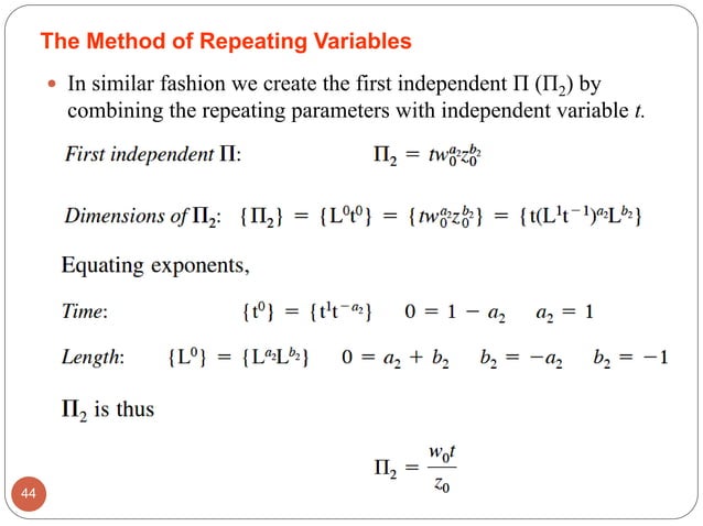 Fluid Mechanics Chapter 5. Dimensional Analysis and Similitude | PDF ...