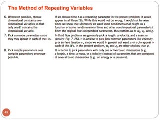 Fluid Mechanics Chapter 5. Dimensional Analysis and Similitude | PDF