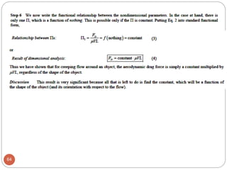 Fluid Mechanics Chapter 5. Dimensional Analysis and Similitude | PDF