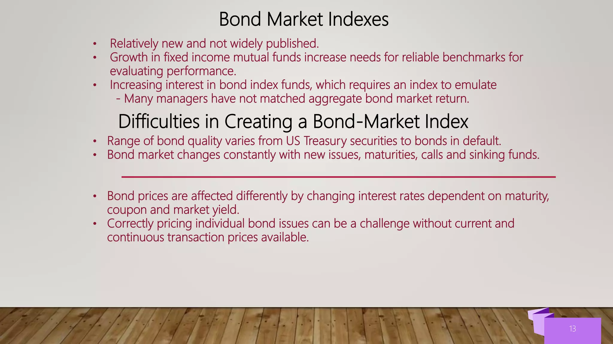 Security Market Indexes | PPTX