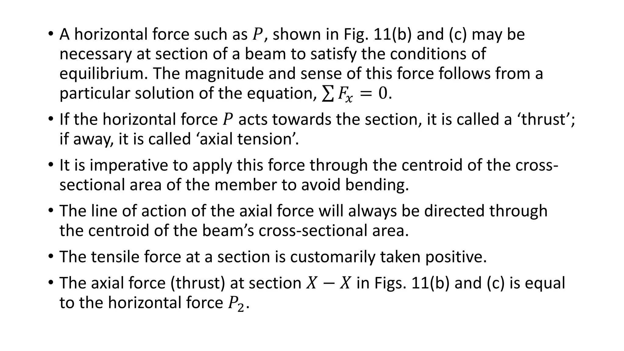 Chapter 5: Axial Force, Shear, and Bending Moment | PPTX