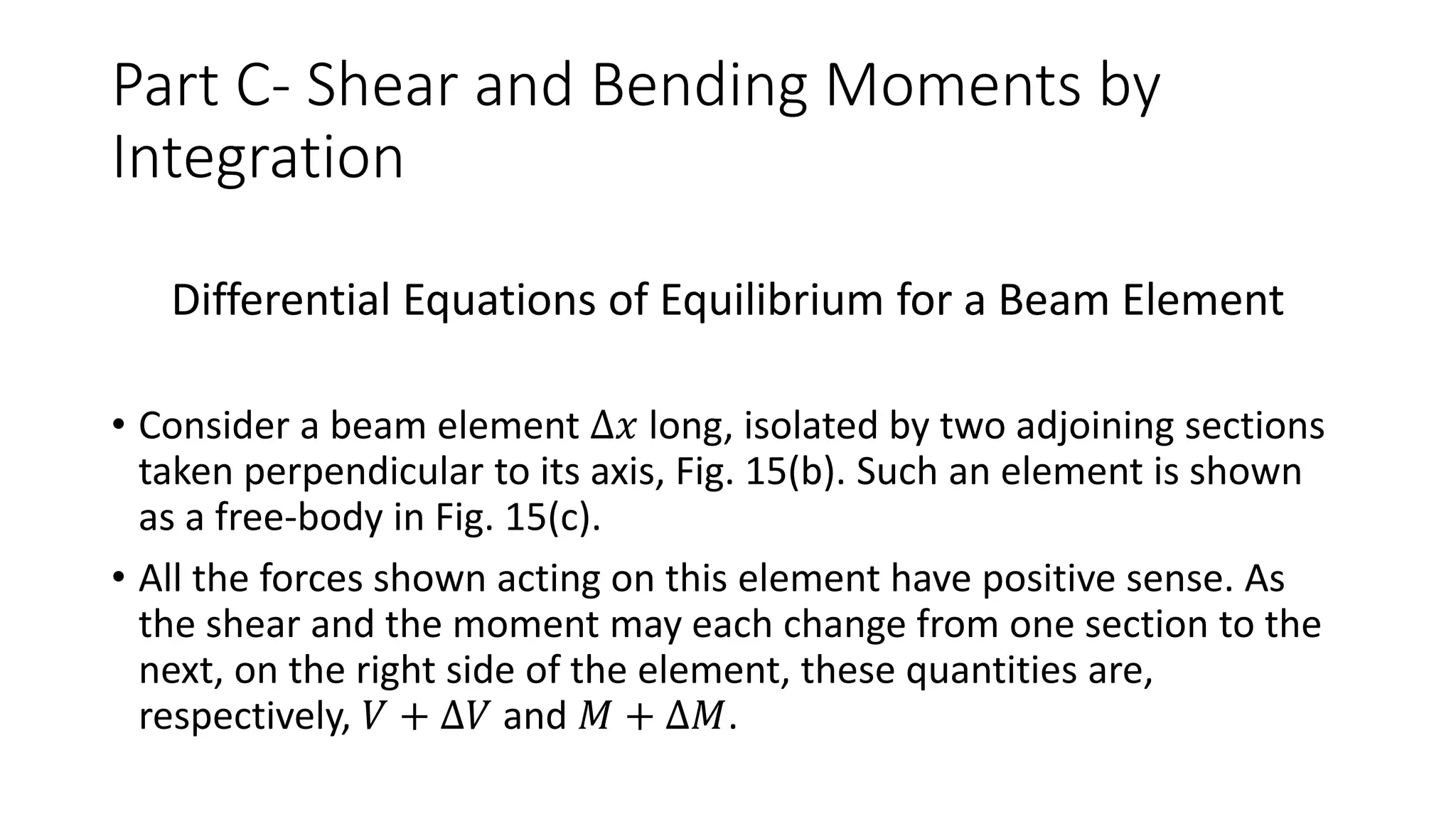 Chapter 5: Axial Force, Shear, and Bending Moment | PPTX