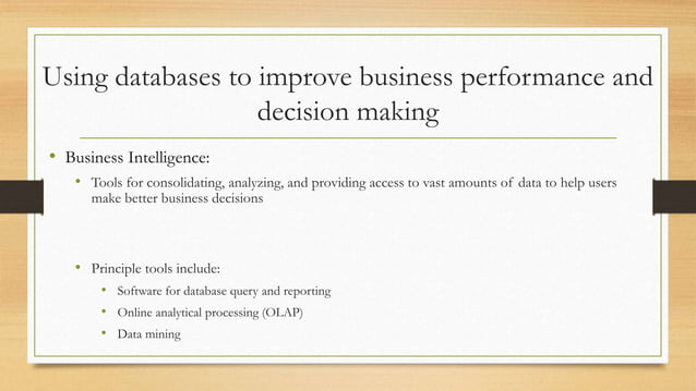 Chapter5 | PPTX | Databases | Computer Software and Applications