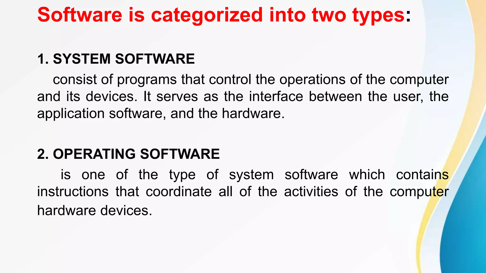Software For Educators And Students Ppt