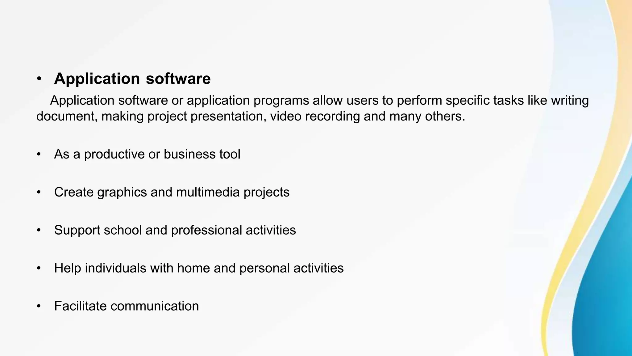 Software For Educators And Students Ppt Free Download