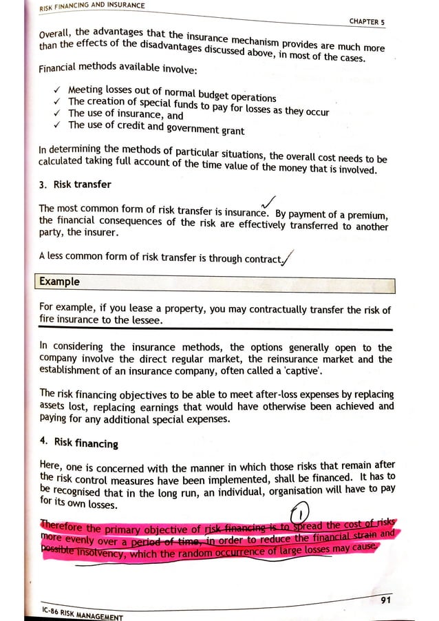 IC-86 Risk Management | PDF