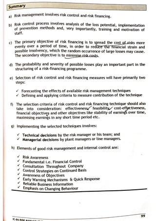 IC-86 Risk Management | PDF