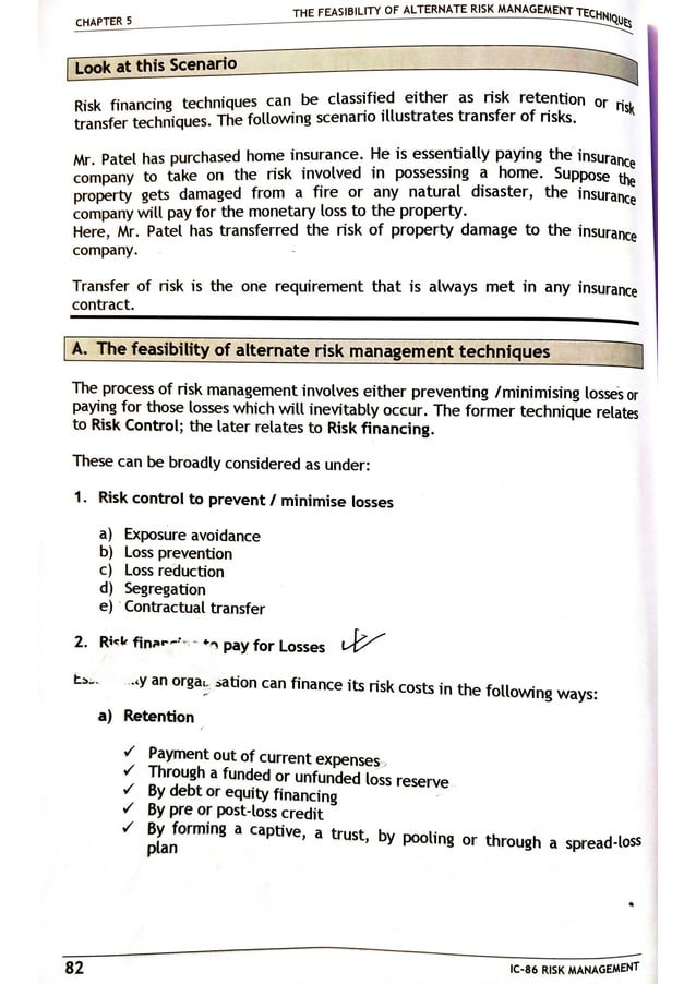 IC-86 Risk Management | PDF