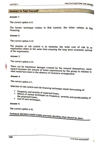 IC-86 Risk Management | PDF