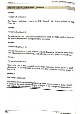 IC-86 Risk Management | PDF