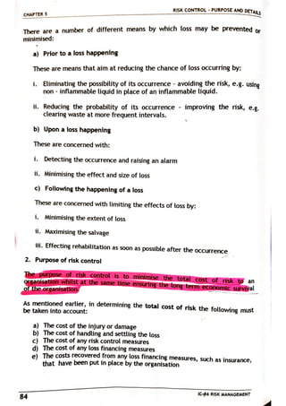 IC-86 Risk Management | PDF