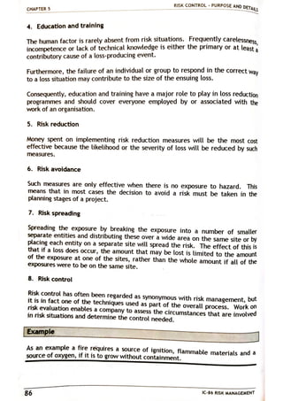 IC-86 Risk Management | PDF