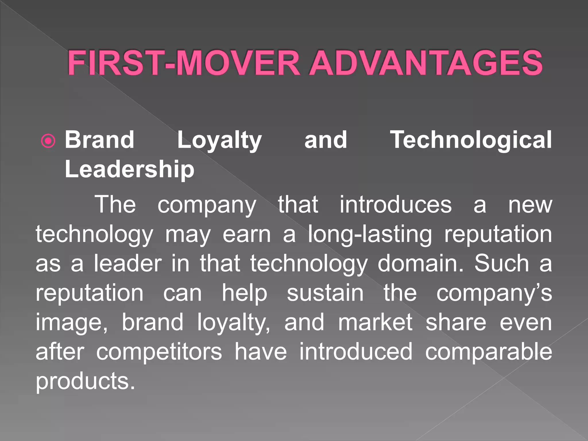 Chapter 5 Schilling 2017 Timing of Entry | PPTX