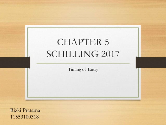 Chapter 5 | PPT
