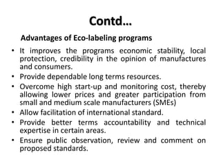Eco-Labels in Textiles | PPTX