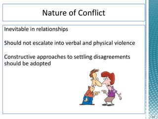 CFD 163-Chapter 5-Conflict, Conflict Resolution | PPTX