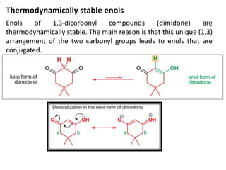 Enols & Enolates | PPTX