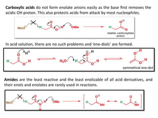Enols & Enolates | PPTX | Chemistry | Science