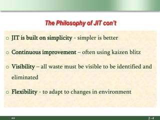 JUST IN TIME PRODUCTION SYSTEM | PPT