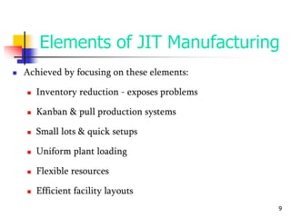 JUST IN TIME PRODUCTION SYSTEM | PPT