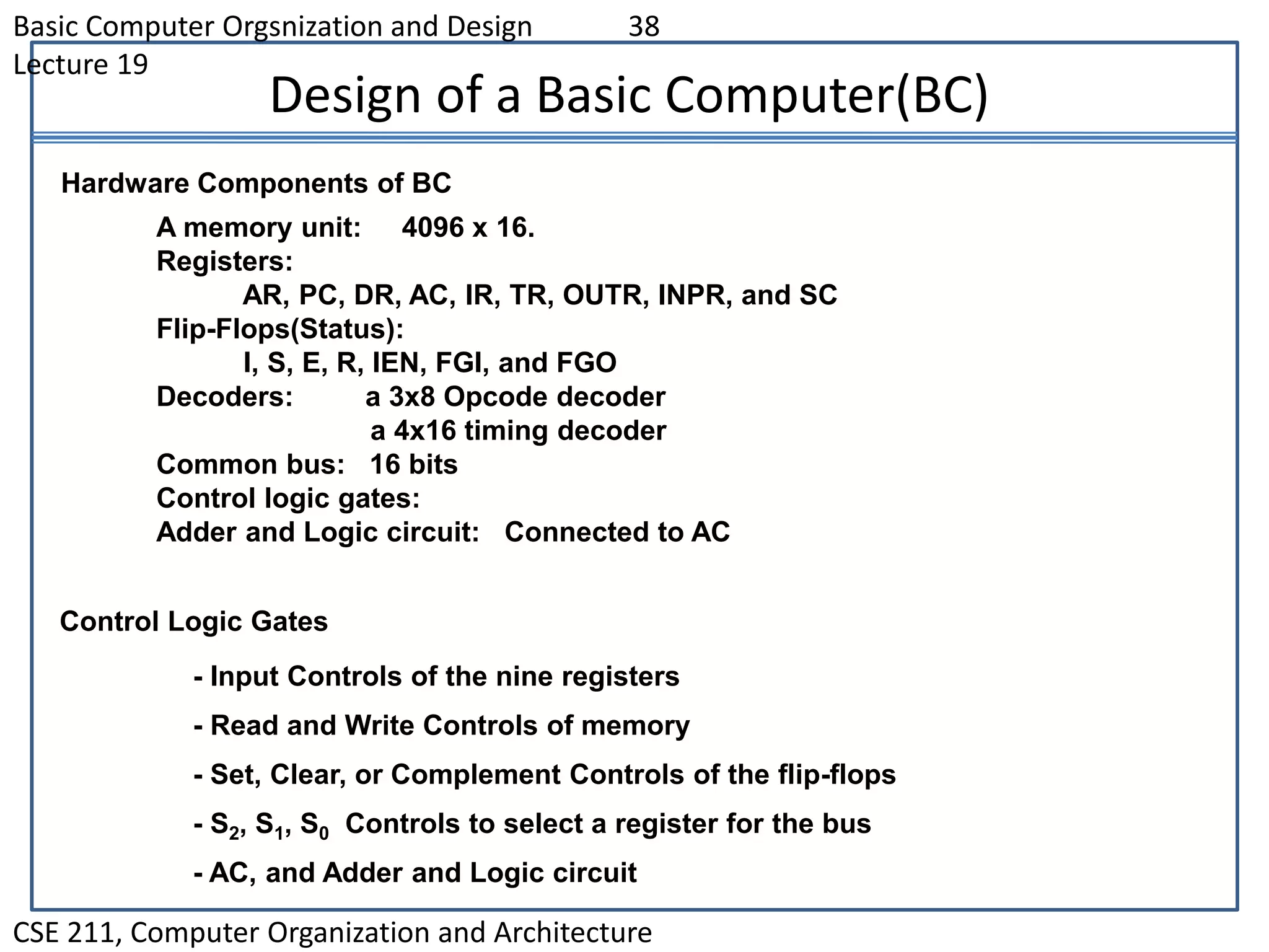 Instruction codes and computer registers | PPT