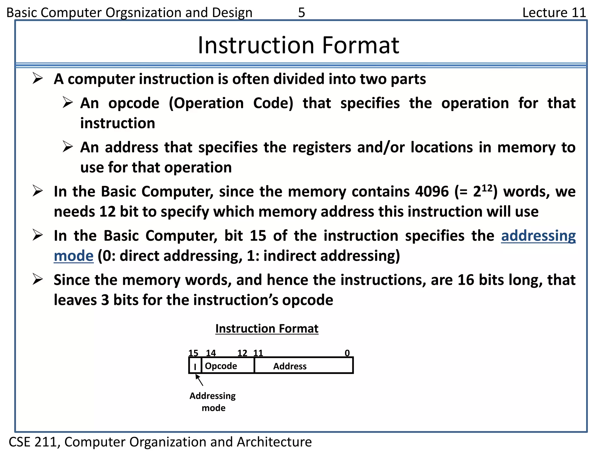 Instruction codes and computer registers | PPT