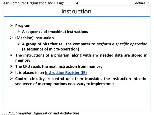 Instruction codes and computer registers | PPT | Operating Systems ...