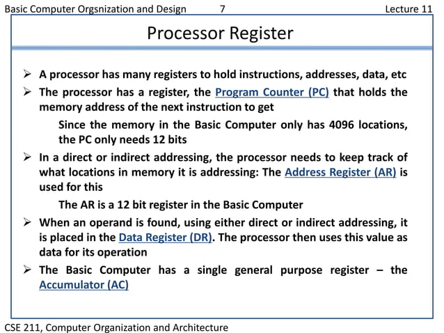 Instruction codes and computer registers | PPT | Operating Systems | Computer Software and ...