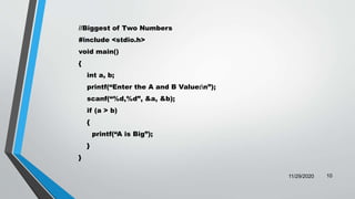 Decision Making and Branching | PPTX
