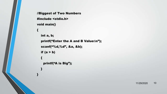 Decision Making and Branching | PPTX