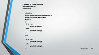 Decision Making and Branching | PPTX