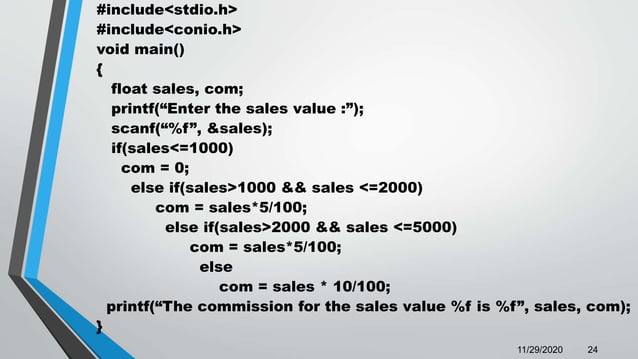 Decision Making and Branching | PPTX