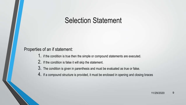 Decision Making and Branching | PPTX