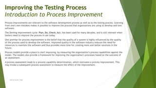 Chapter 5 - Improving the Testing Process | PPT