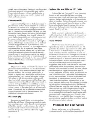 Beef Cattle Nutrition | PDF