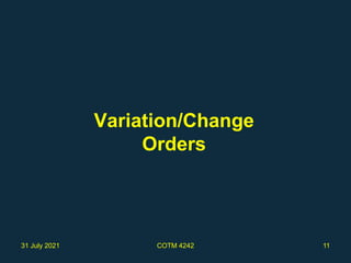 Chapter 5- Contract Management | PPT